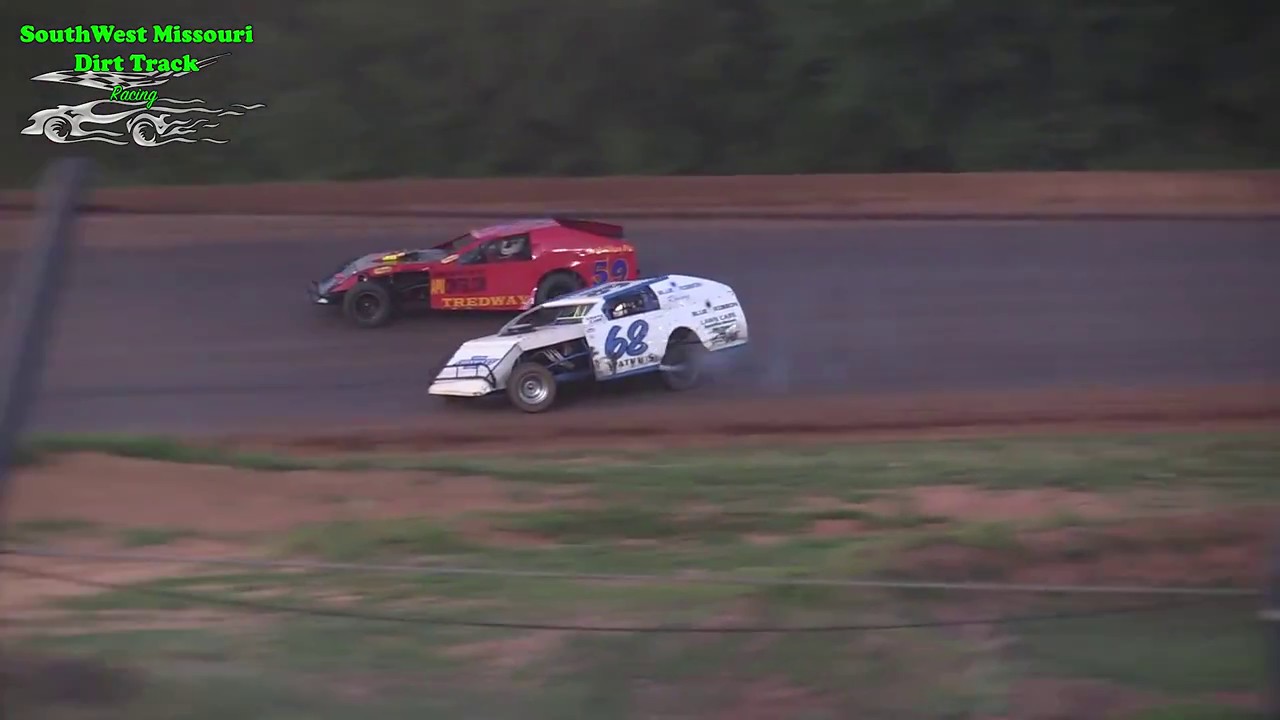B-Modifieds B-Main - Springfield Raceway 07-07-2018 - YouTube