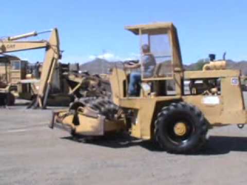 Sold! 1984 Raygo 320A 60" Drive Drive Padfoot Roller 78" Dozer bidadoo ...