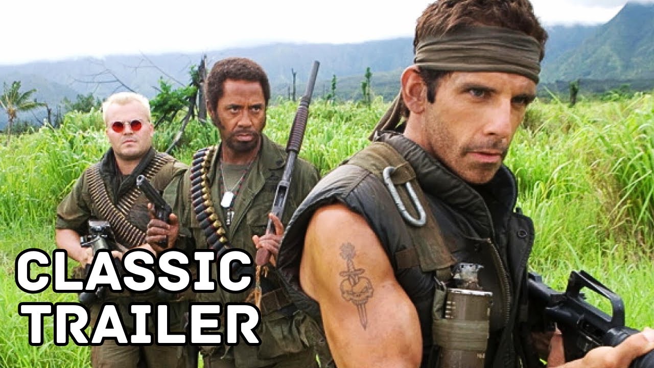 TROPIC THUNDER Trailer (2008) Ben Stiller, Jack Black - YouTube