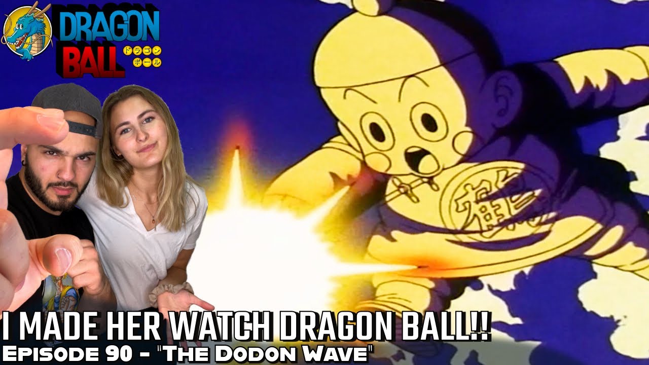 CHIAOTZU SPAM FIRES THE DODON RAY AT KRILLIN!! Girlfriend's Reaction ...