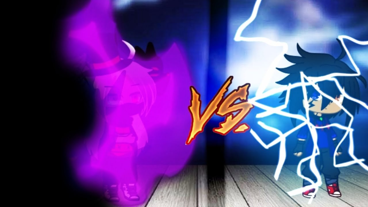 Thunder Vs Clay//Mini-Luta//Gacha Club - YouTube