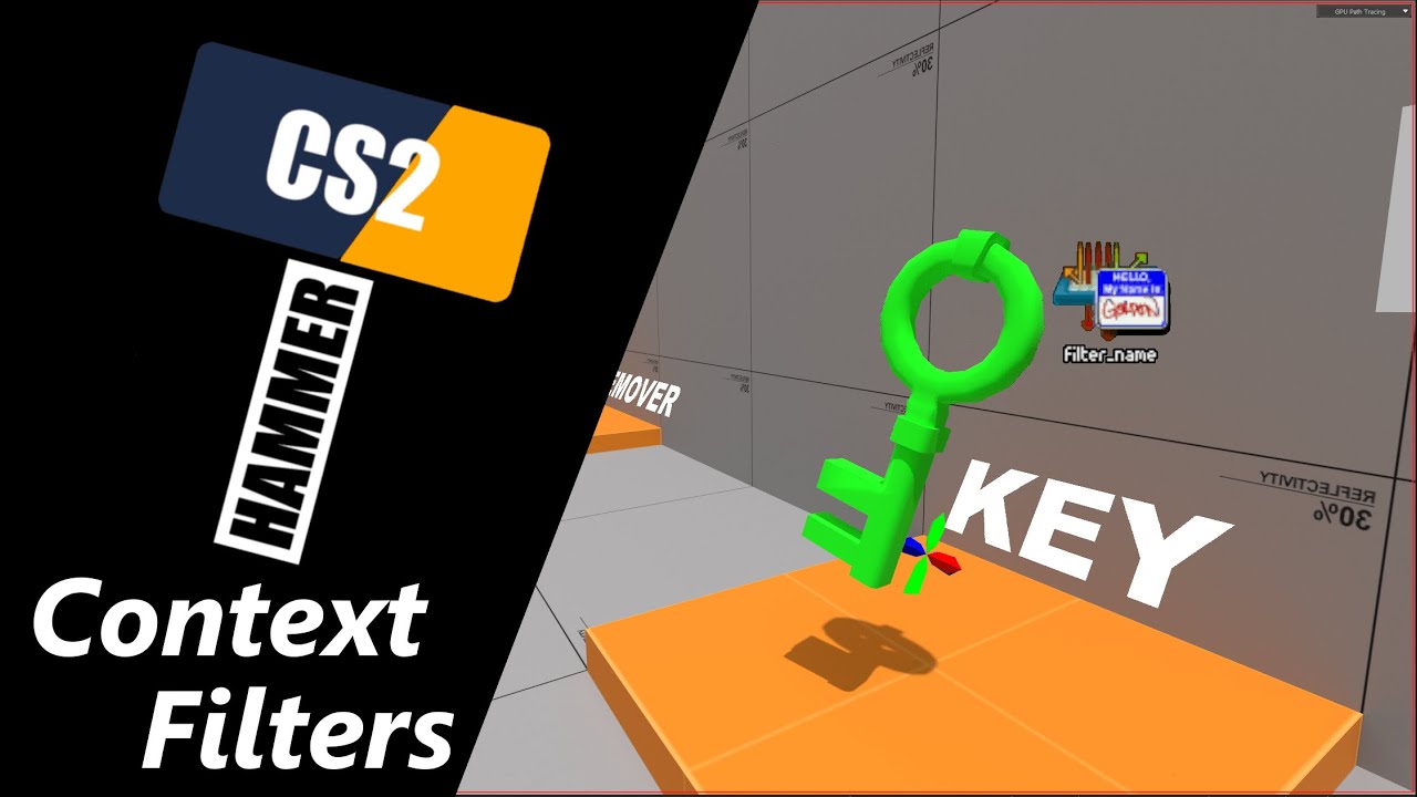 Counter-Strike 2 Hammer - Context filters (key and checkpoint system ...