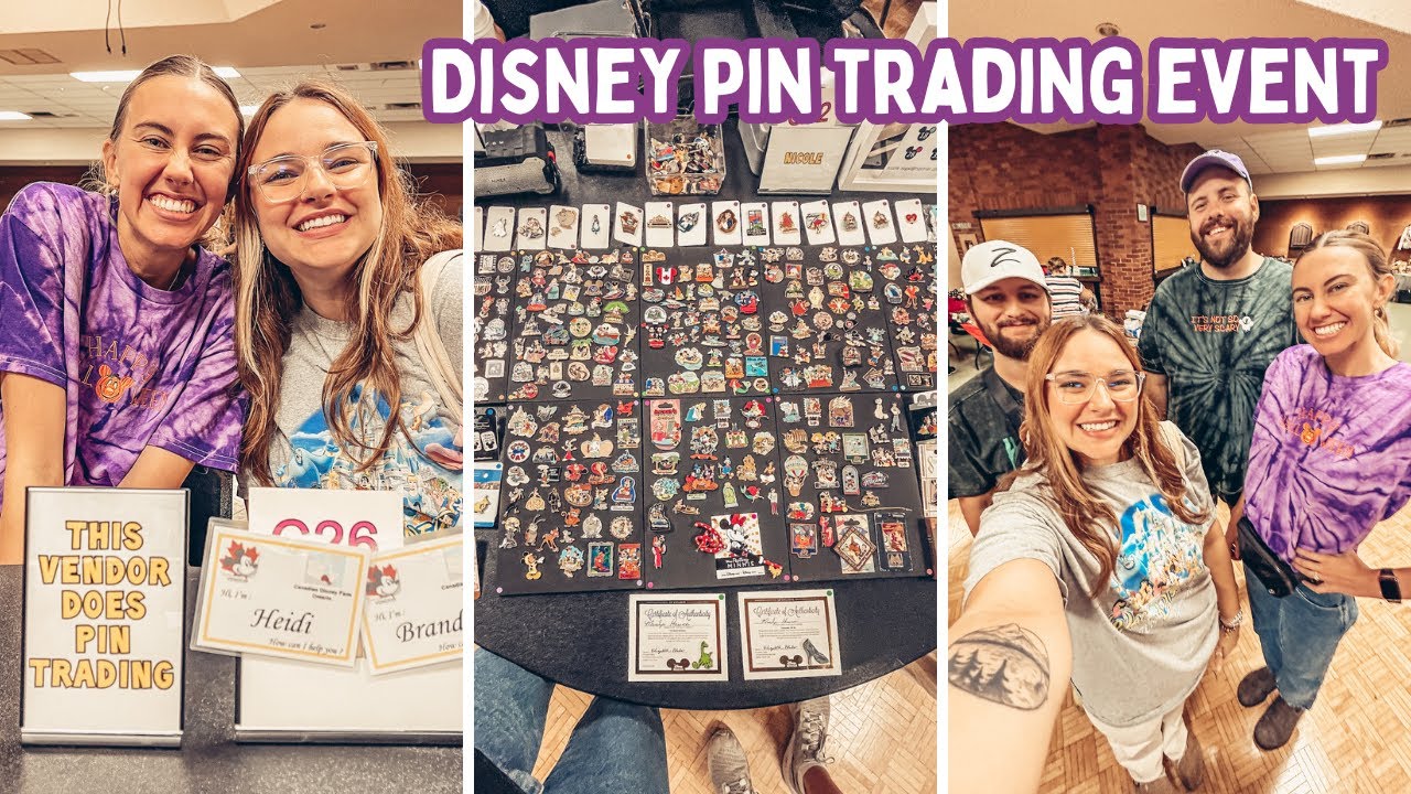 Disney Pin Trading Event & Haul | October 2023 - YouTube
