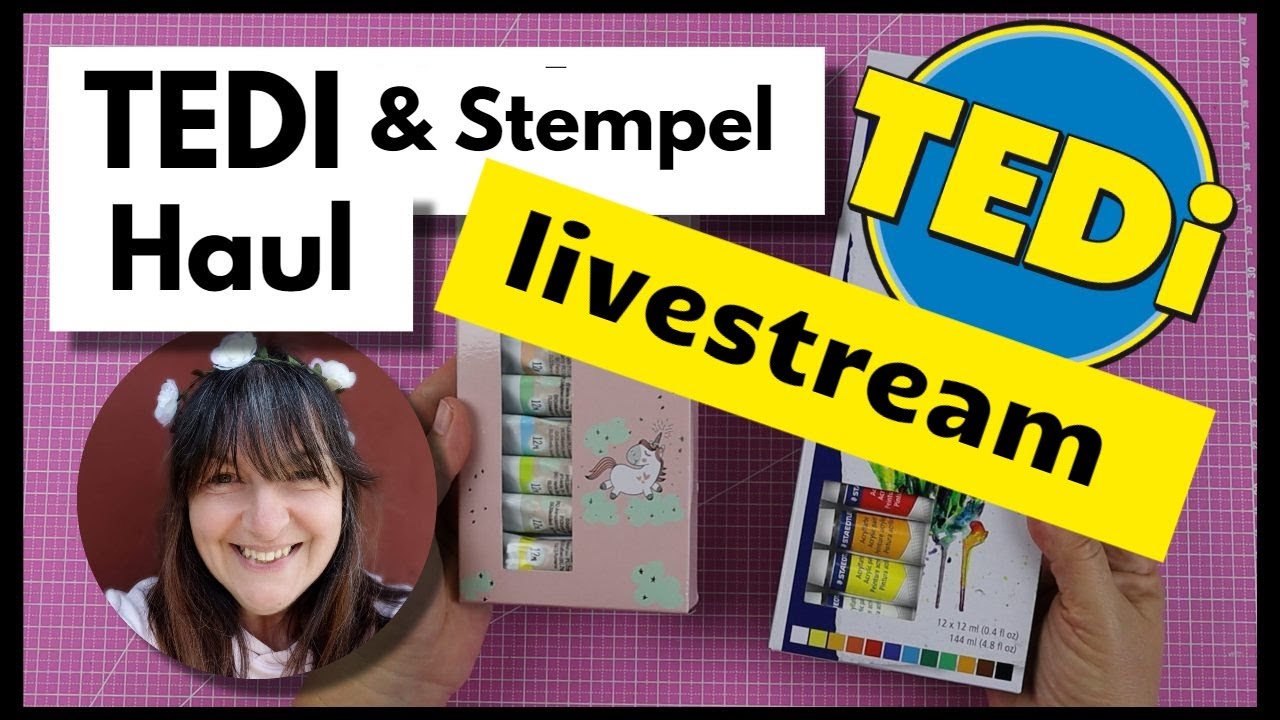 Tedi und Stempel Haul #Kapitel | Basteln malen und chatten | DIY ...