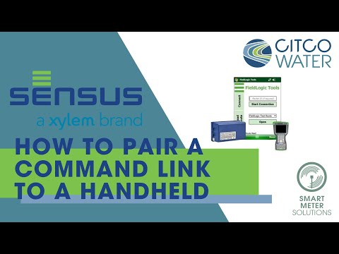 How to Pair a Sensus Command Link to a Handheld with Field Logic Tools ...