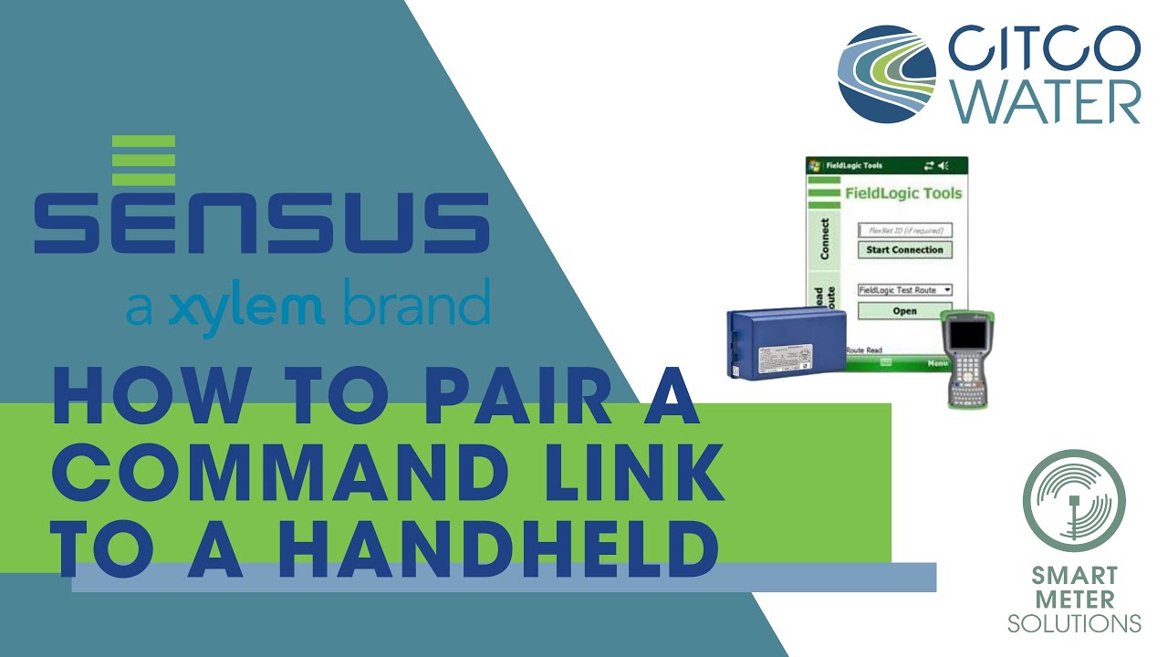 How to Pair a Sensus Command Link to a Handheld with Field Logic Tools ...
