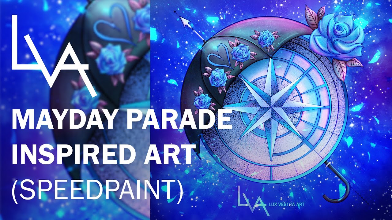 Mayday Parade Inspired Artwork | Digital Art Speedpaint - YouTube