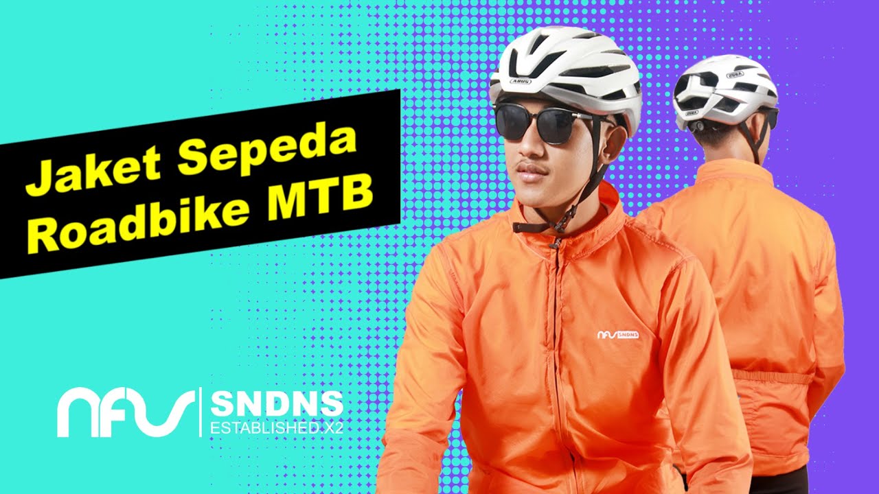 Jaket Sepeda Roadbike MTB - YouTube