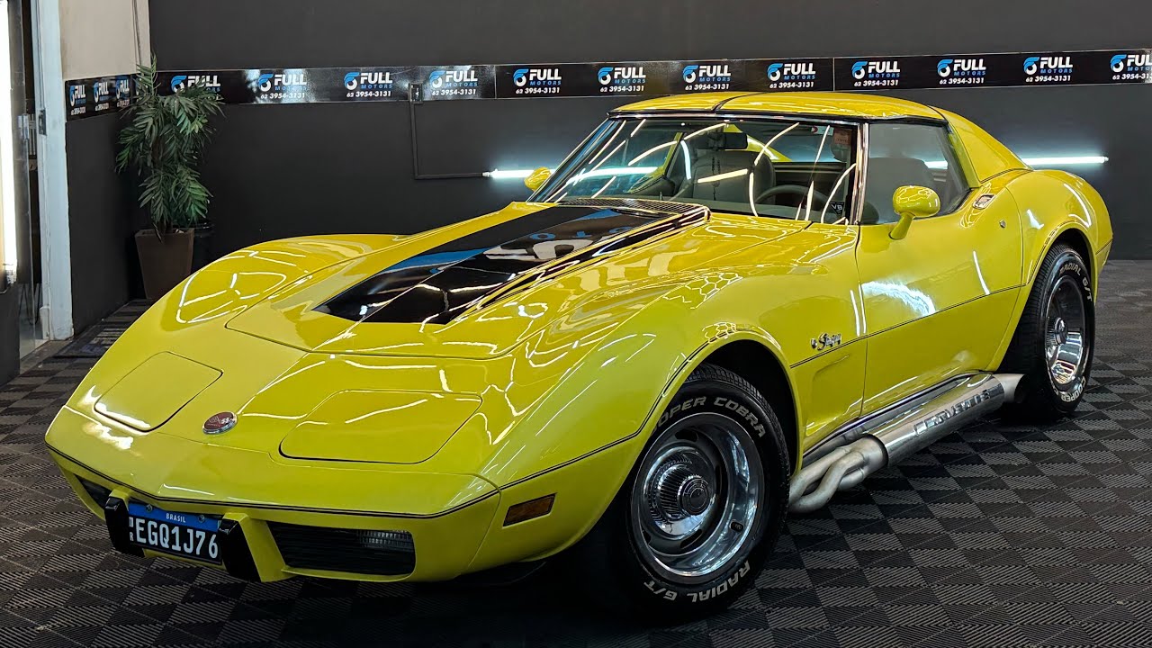 Corvette Stingray C3 1976 - Ícone V8 Norte Americano - YouTube