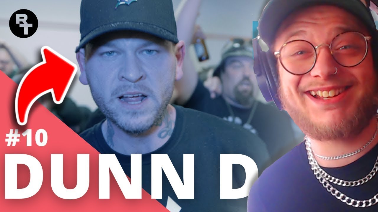 HE'S SO FUNKY! Dunn D - Rappertag #10 [UK REACTION] | #LucaReacts - YouTube