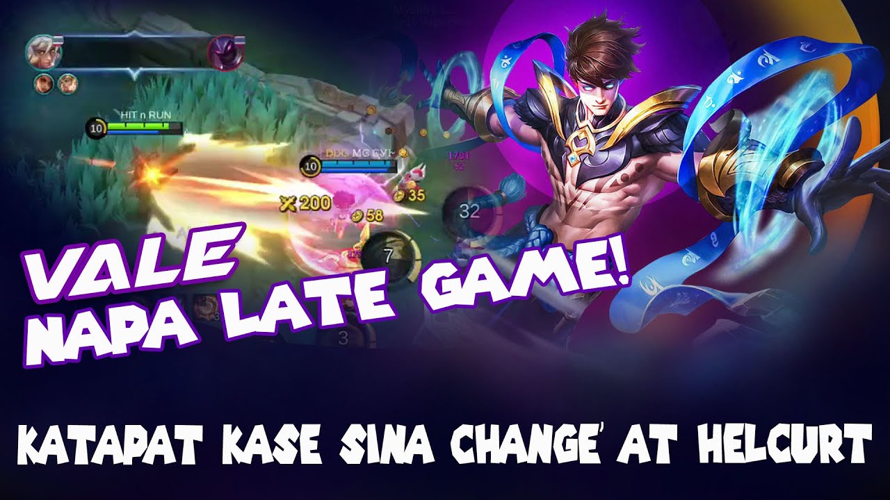 Vale napa Late Game dahil katapat si Change at Helcurt - YouTube