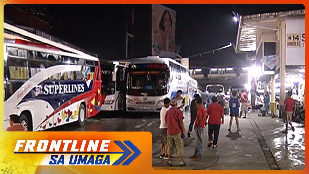 Pasahero ng bus sa Cubao, kakaunti pa lang sa ngayon | Frontline Sa ...