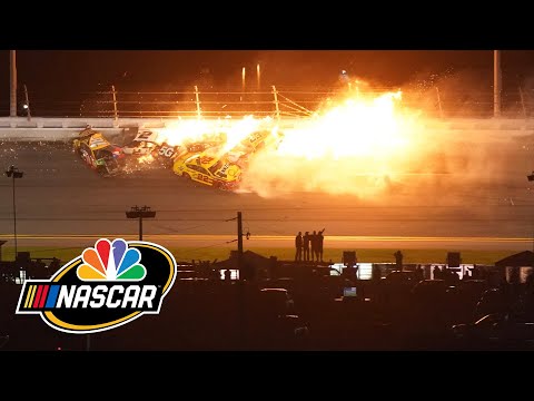 Michael McDowell wins Daytona 500 amid wild last-lap wreck | Motorsports on NBC