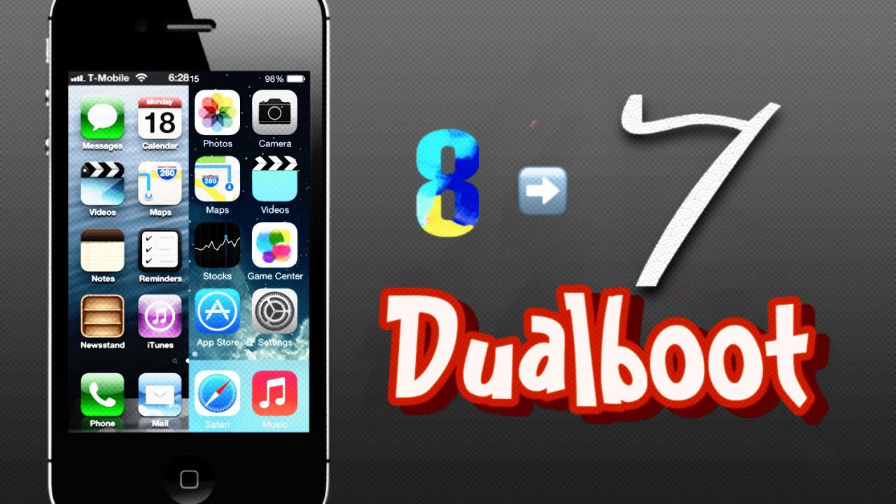 iPhone dualboot là gì ? cách trở lại ios cũ để xoá boot phân vùng đơn ...
