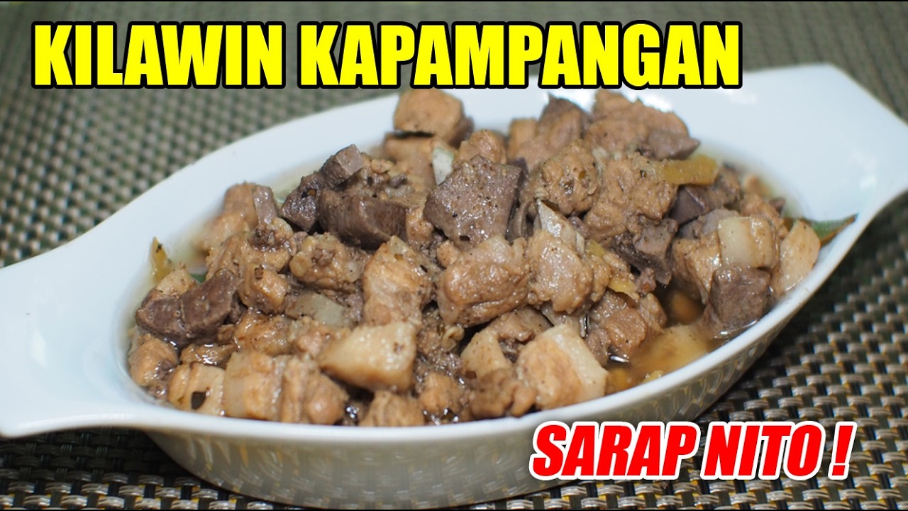 Kilawin Kapampangan or Kilayin! Sarap nito! Sure akong ma papa extra ...