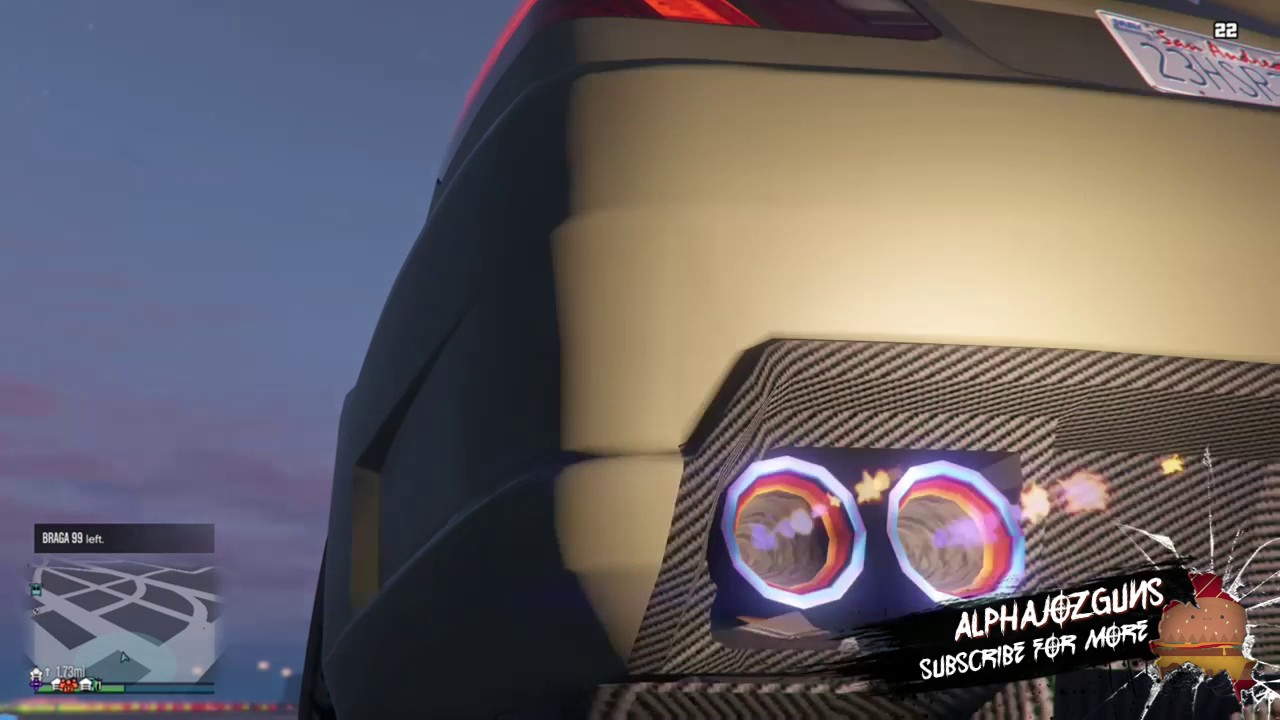 GTA V: Fastest car on GTAV online Shafter V12 (ARMORED) - YouTube