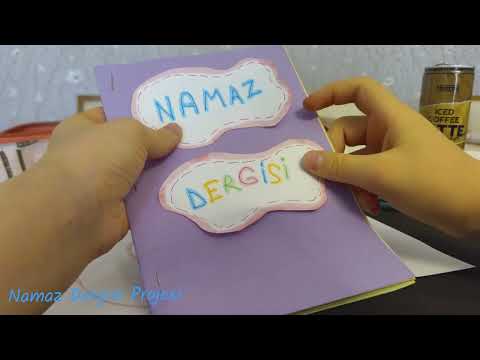 Namaz Dergisi Projesi için fikir 📿🩵