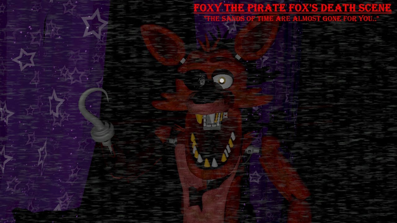Foxy Death Scene (FNAF SFM) - YouTube