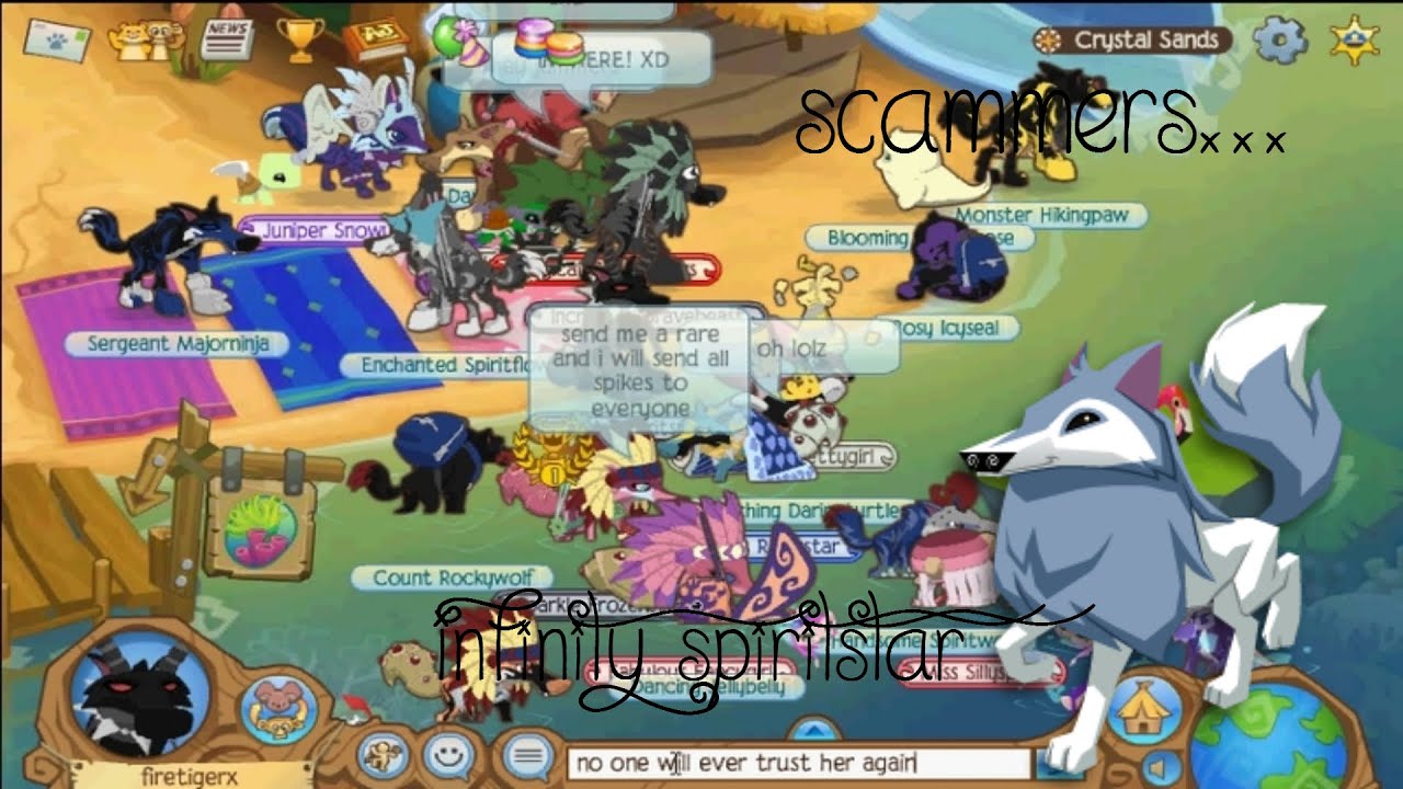 Animal Jam: SCAMMERS - YouTube
