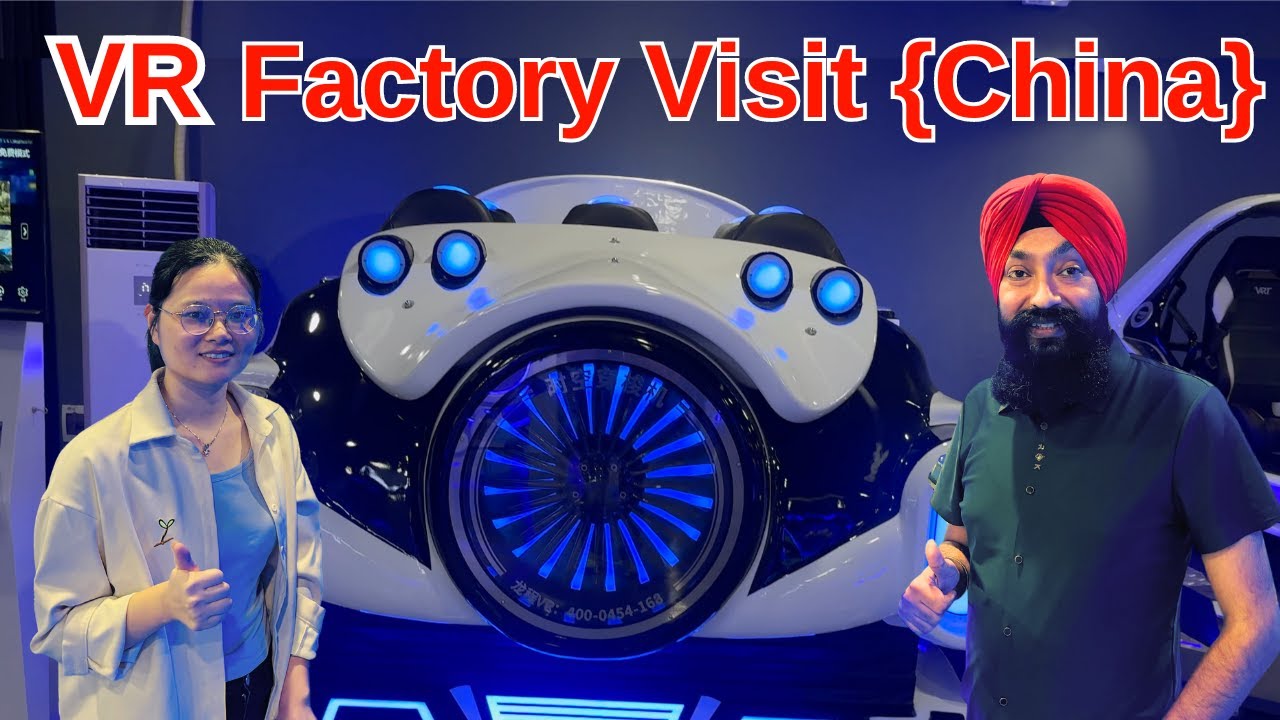 China's New VR Technology and Gaming Machines Business. - YouTube