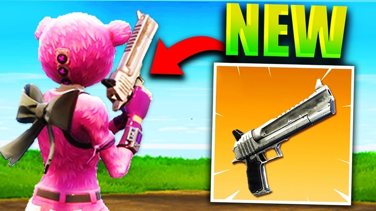 NEW HAND CANNON GUN!Fortnite battle royale👍🎮 - YouTube