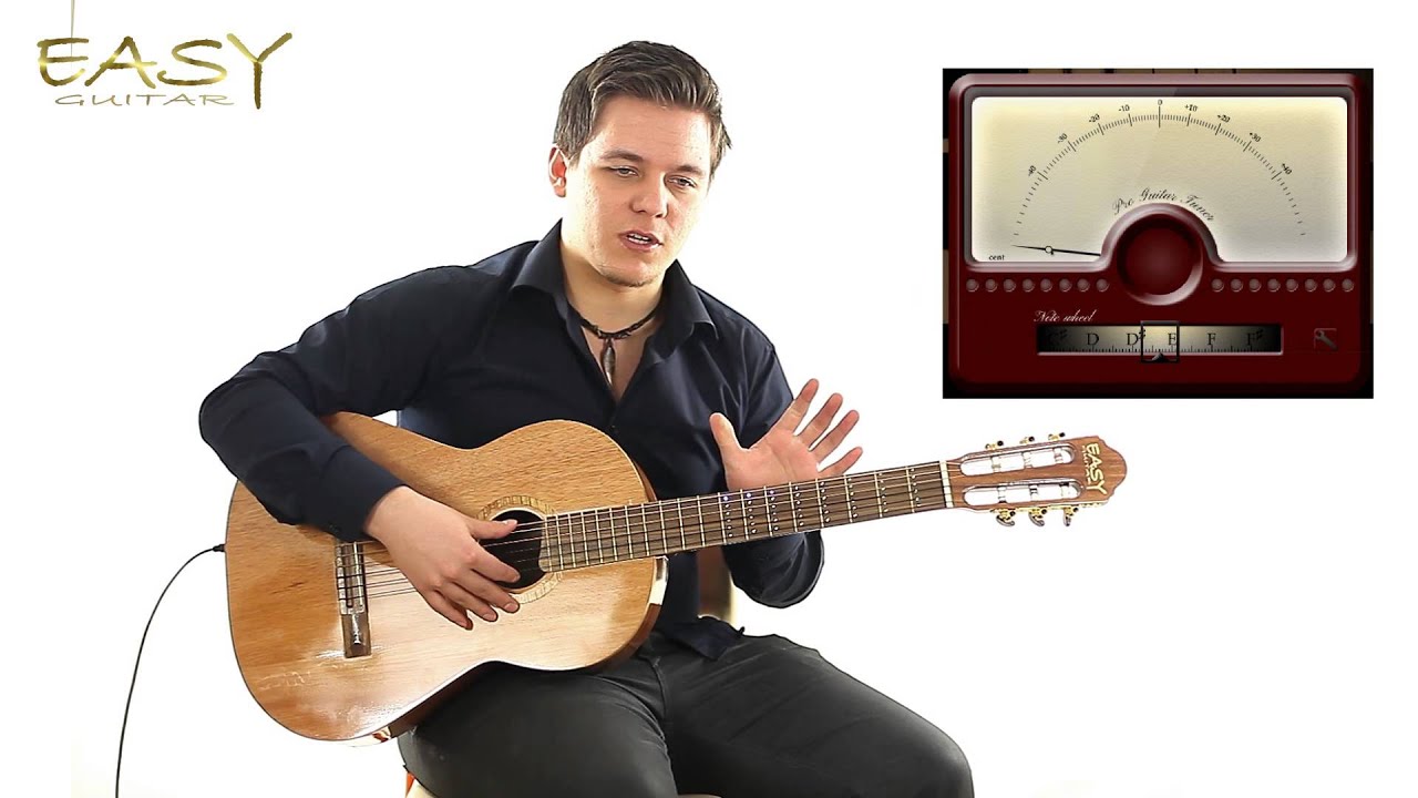 6.Dijital Akort Aletiyle Akort Etme - Easy Guitar Dersleri - YouTube