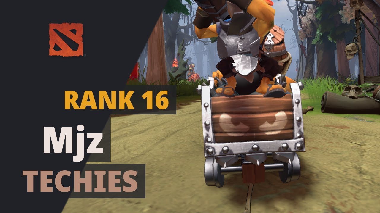 Mjz (Rank 16) plays Techies Dota 2 Full Game - YouTube