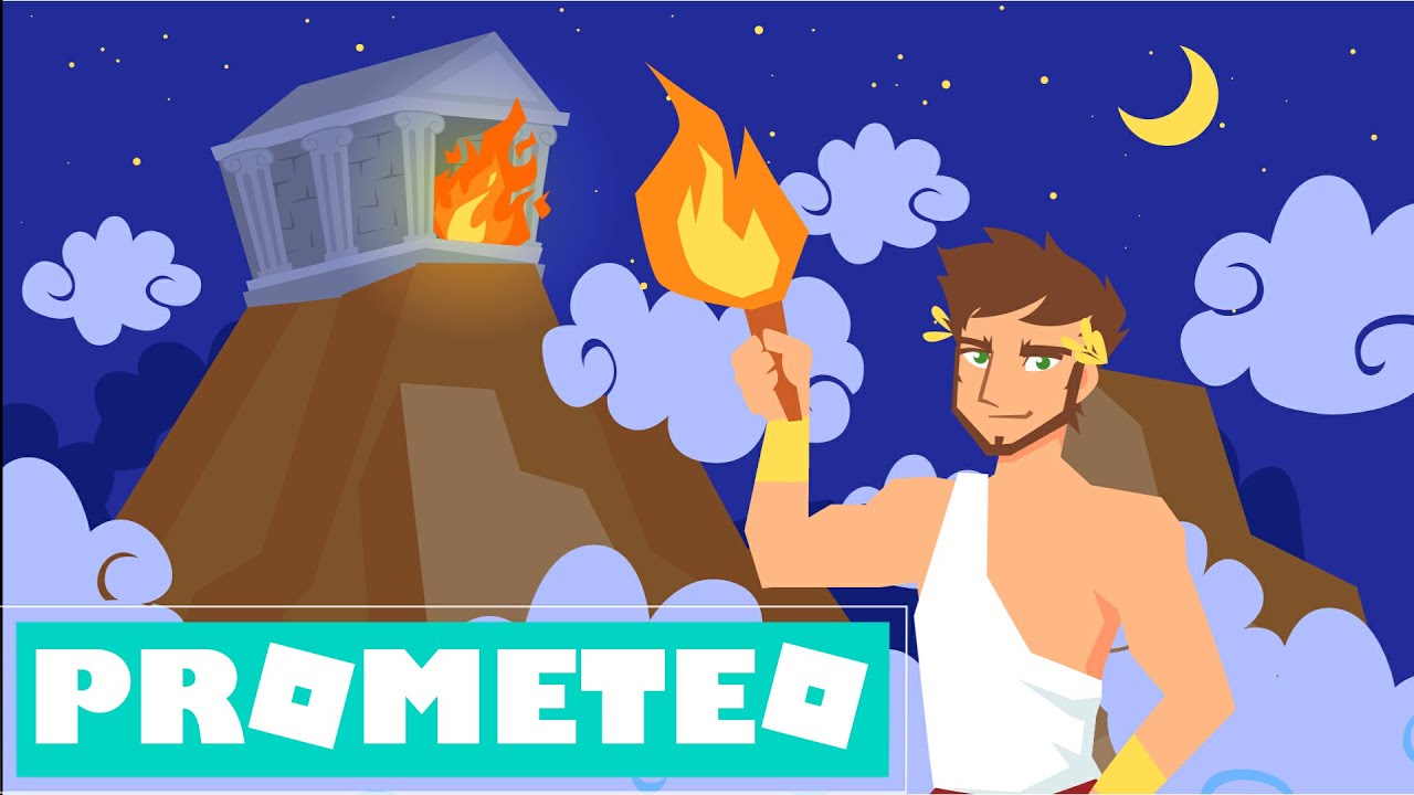 El mito de PROMETEO, el FUEGO y la CAJA de PANDORA - Mitología griega ...