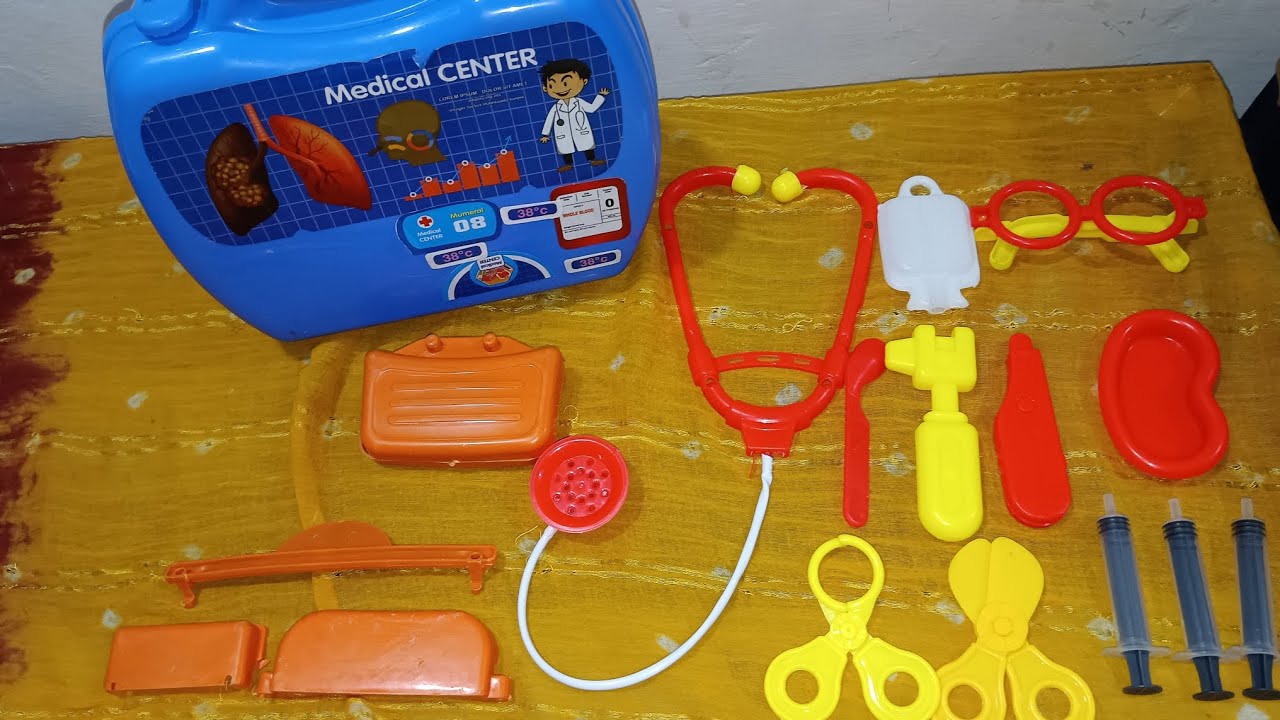 3 Minutes Satisfying With Unboxing Mini Doctor Set Toys Collection ...