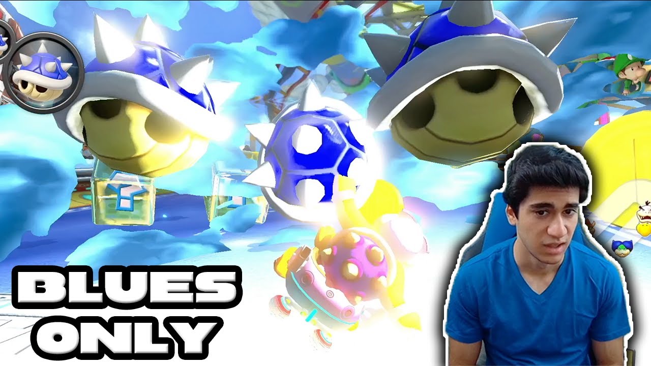 BLUE SHELLS ONLY ON BABY PARK - YouTube