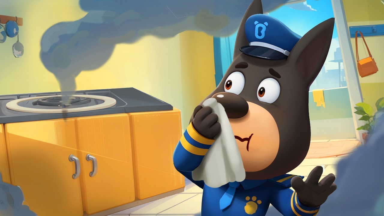 กลิ่นแปลกๆในอพาร์ตเมนท์ | อย่าไปสถานที่เปลี่ยว | การ์ตูนเด็ก | เบบี้บัส ...