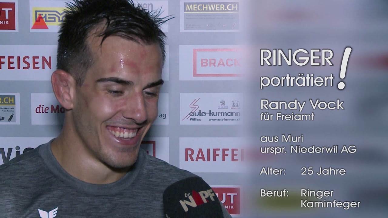 19 10 05 Ringen Willisau Freiamt Portrait Randy Vock Samuel Scherrer ...