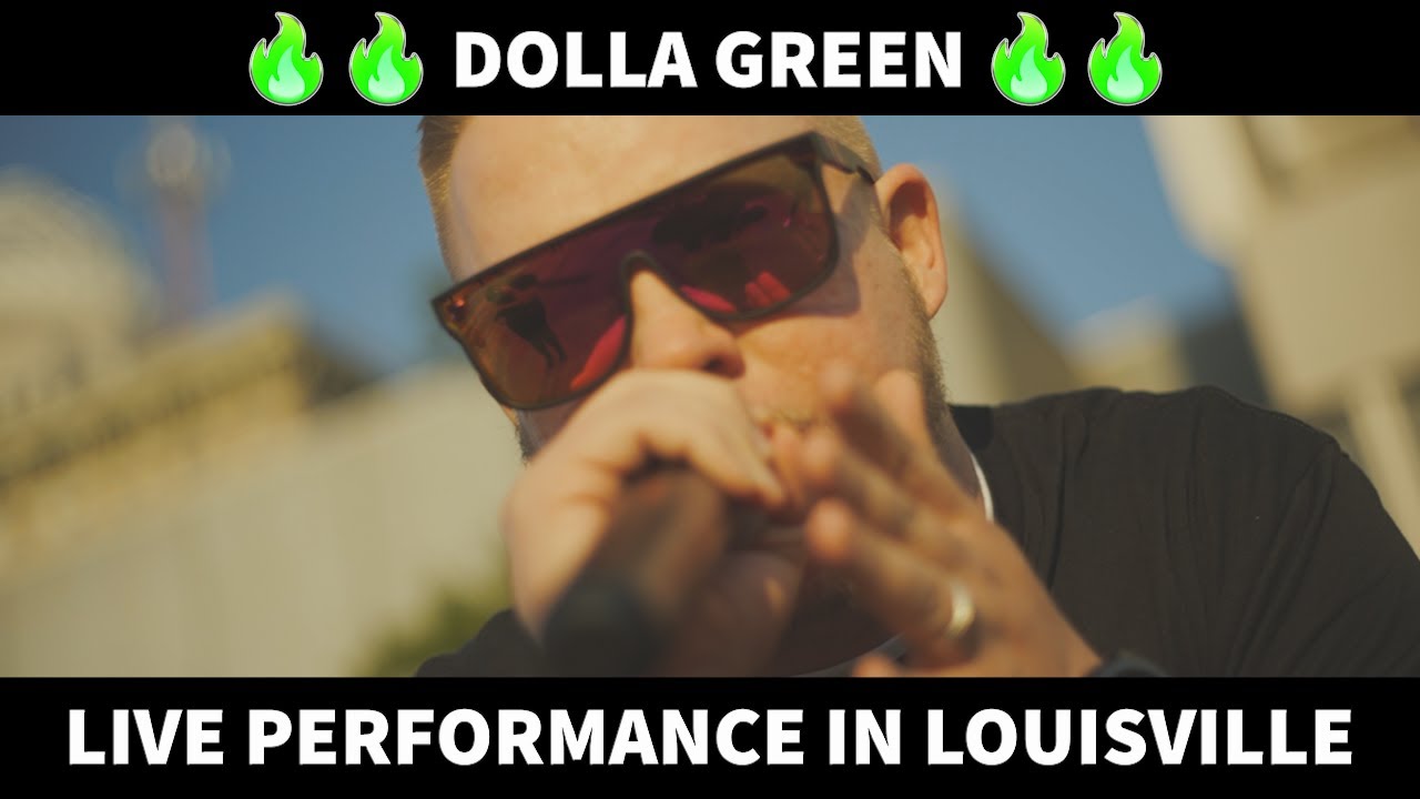 DOLLA GREEN LIVE IN LOUISVILLE, KY THE HOPE BUS - YouTube