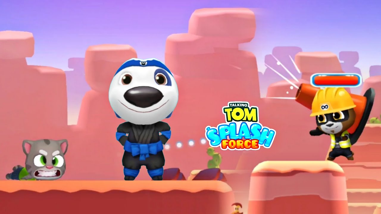 TALKING TOM SPLASH FORCE - LILU Gameplay (Android, iOS) Mobile - YouTube