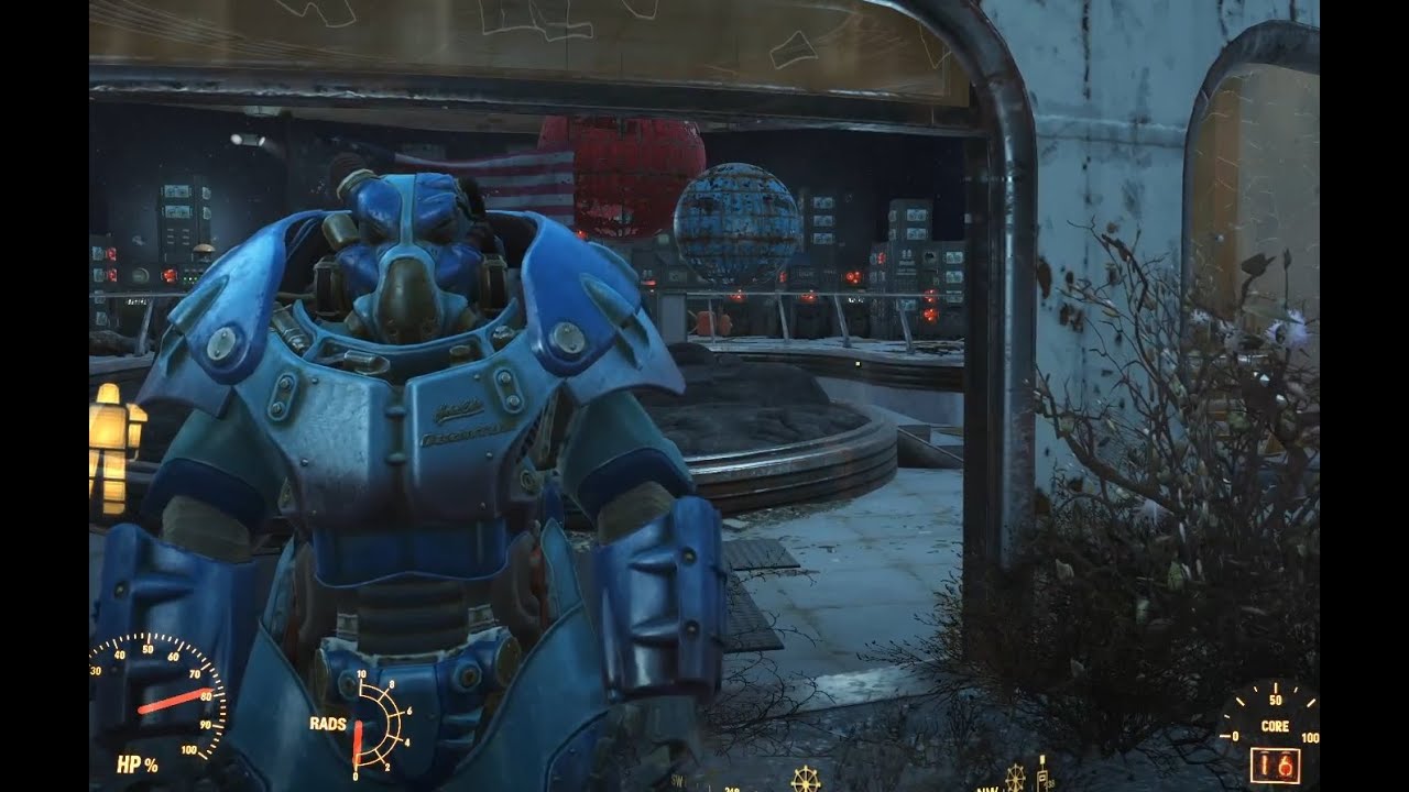 Fallout 4: Buff Biff gets Nuka Quantum Power Armor - YouTube