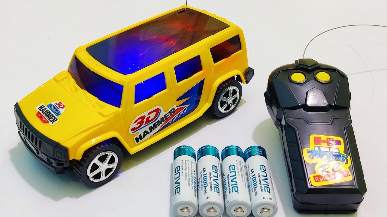 Radio controlled car's unboxing and testing | remote control car ...