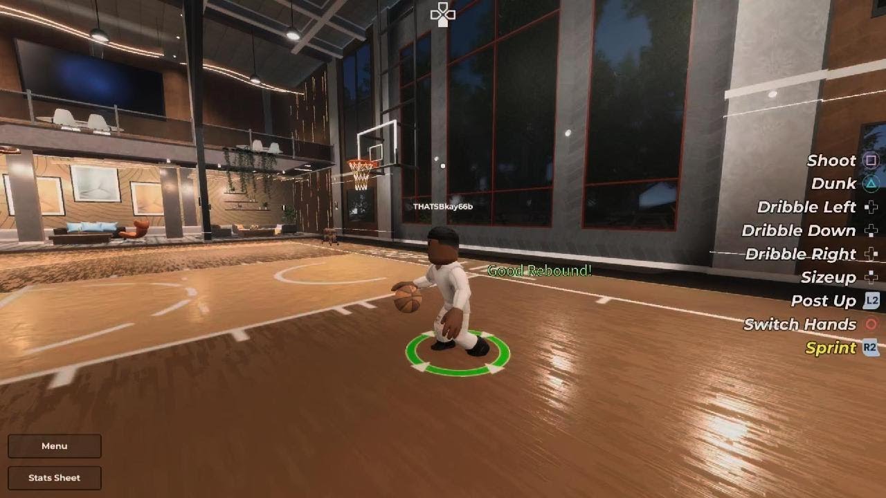 Playing hoop life - YouTube