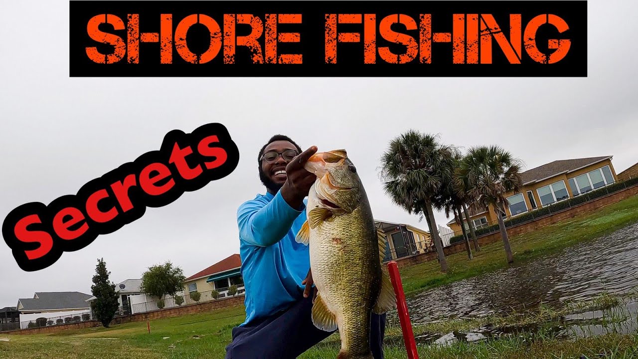 How To Catch Bass (Easy Shore Fishing Tips) - YouTube