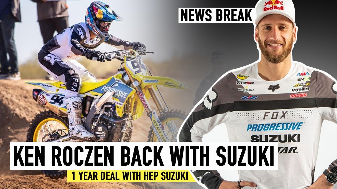 Ken Roczen to HEP Suzuki | The Biggest News of 2023! - YouTube