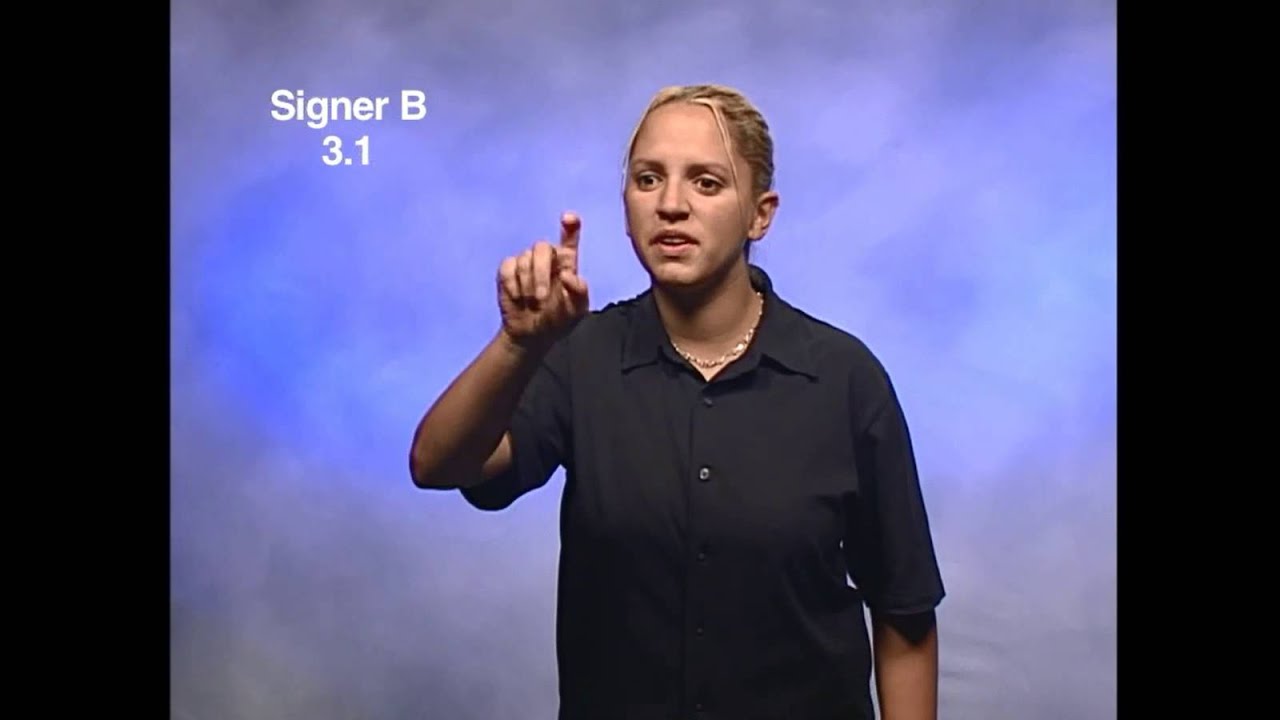 ASL 250 Receptive #3 - YouTube
