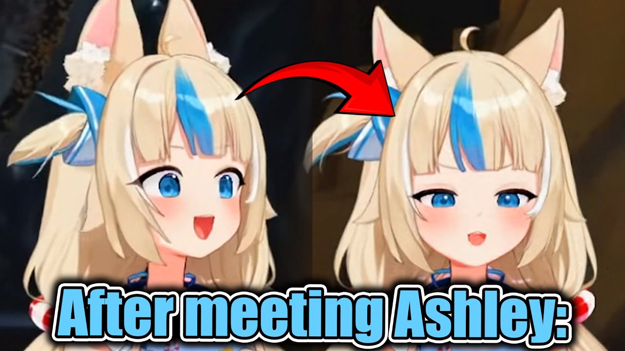 Saba's expression changed after meeting Ashley - YouTube