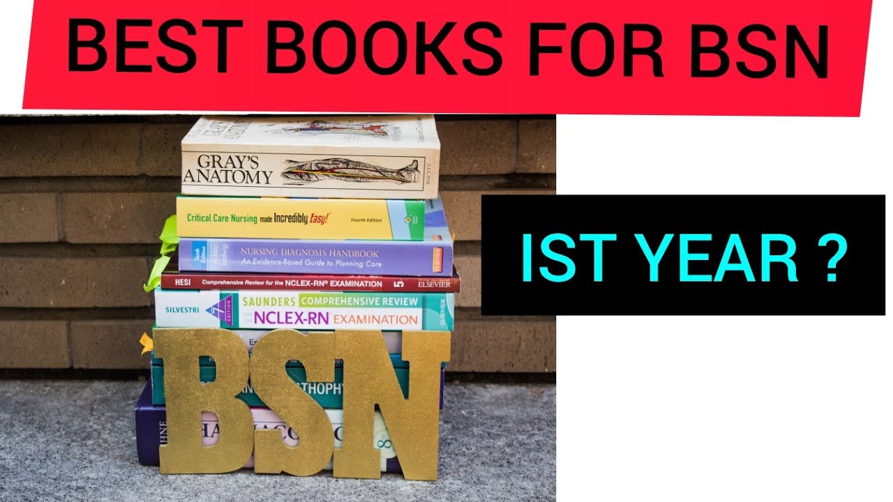 Best books for bsn nursing? nursing books |#zohran_bsn #books_for_bsn ...