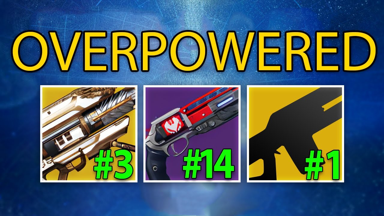 The 25 Most OP Weapons in Destiny History - YouTube
