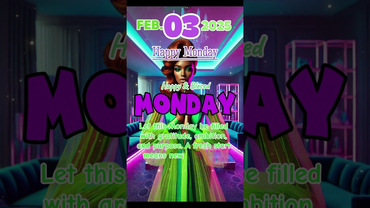 New week, fresh mindset! Let’s conquer this Monday with confidence and ...