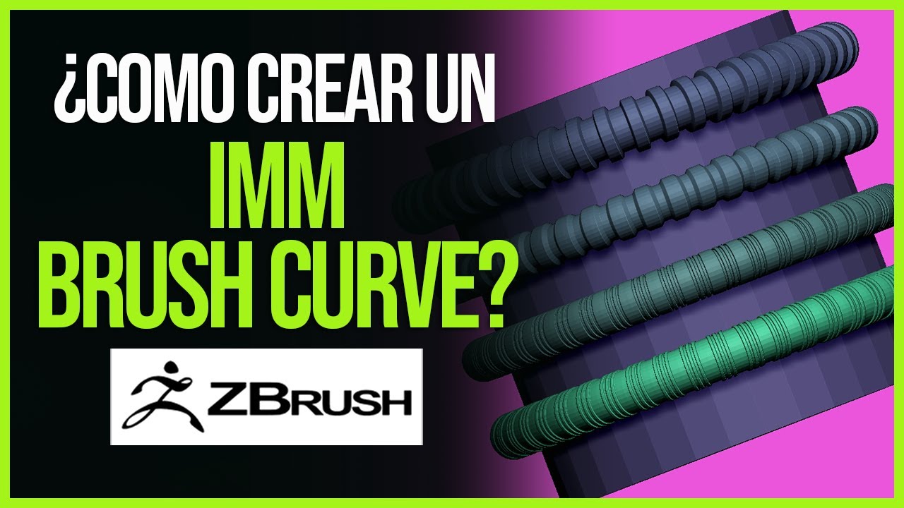 🖌️ Crea tus propios IMM BRUSH CURVE en ZBRUSH - YouTube
