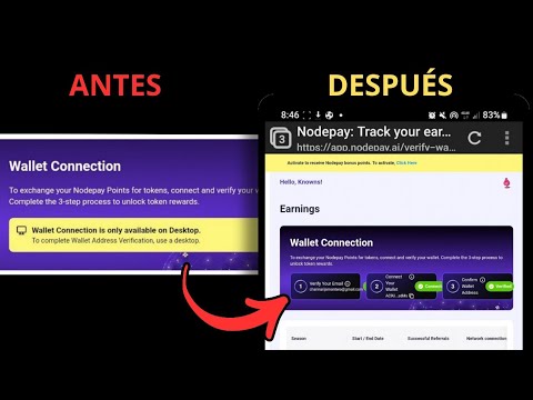 TRUCO para CONECTAR tú wallet a NODEPAY desde el MÓVIL!! 📱(100% COMPROBADO) - YouTube