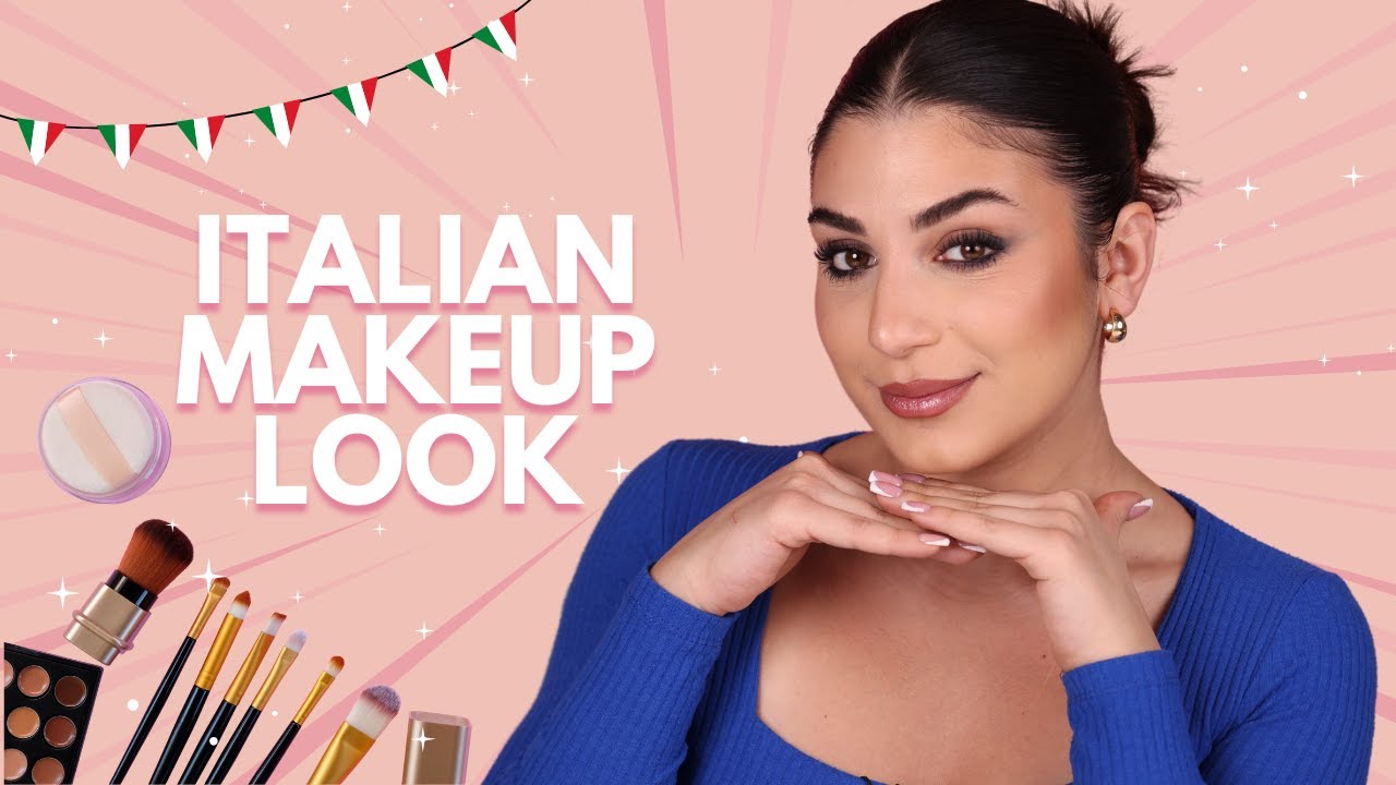 Italian Makeup Look With Rawan | مكياج ذات ستايل إيطالي مع روان - YouTube