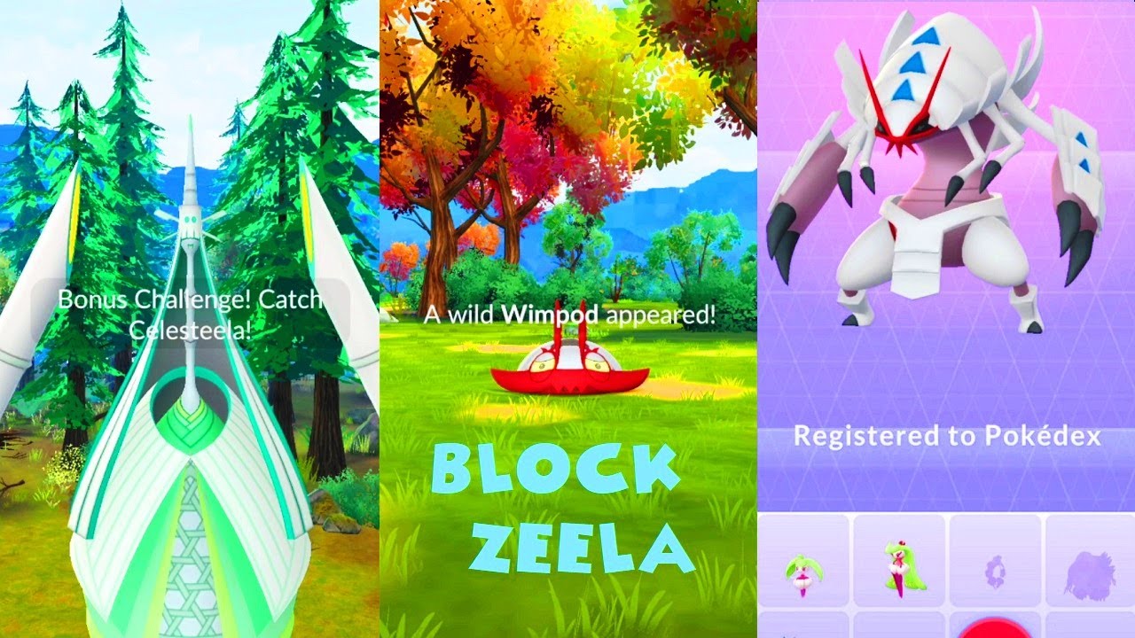 Shiny Celesteela After 2 Raids & Wimpod - Golisopod Pokemon Go Sizeable ...