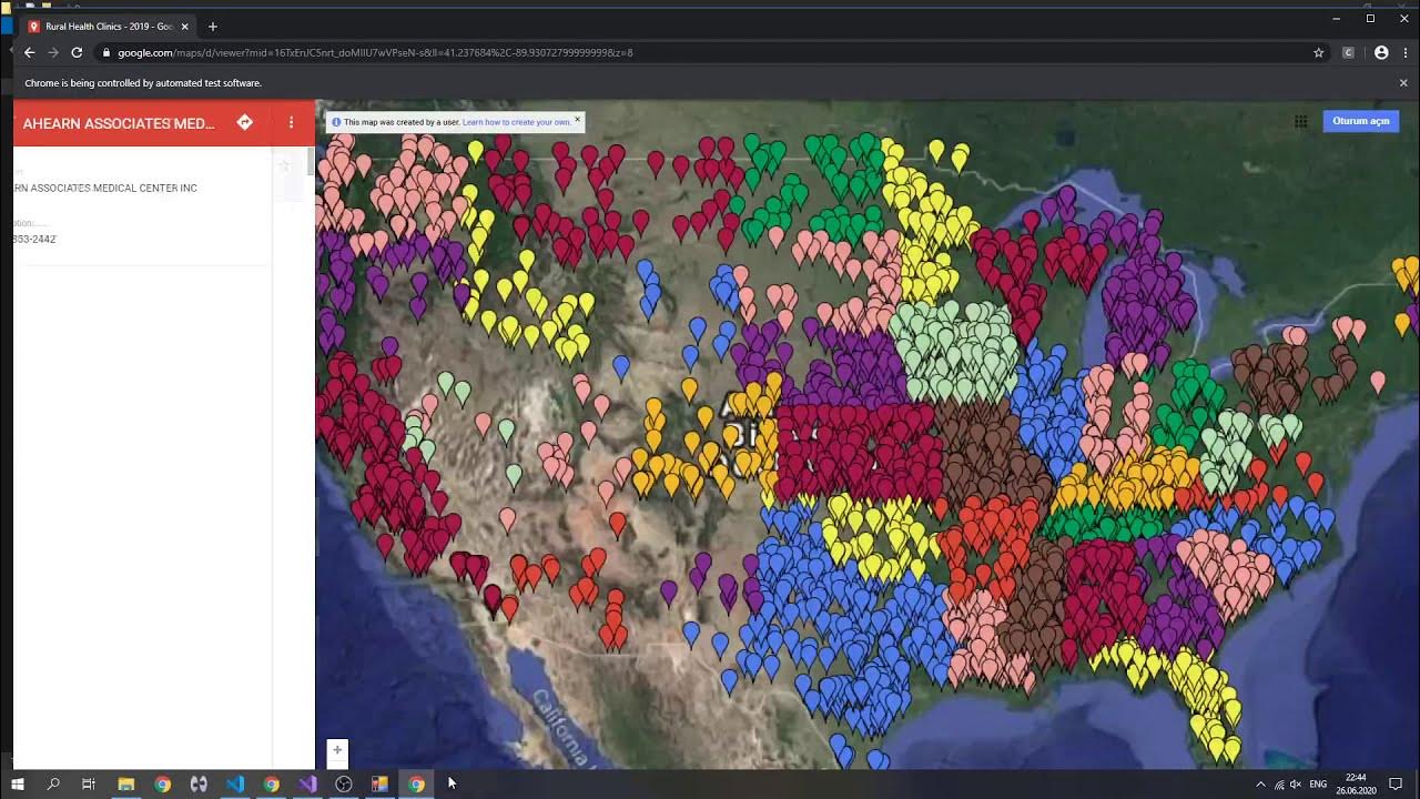 ASMR Programming - Web scraping Google Maps demo - YouTube