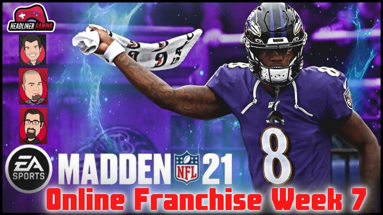 Madden NFL 21 | Headliners Online Franchise | Week 7 Recap & Highlights ...